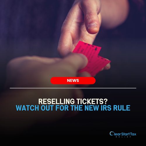 IRS New Rule: Reselling Concert and Sports Tickets?