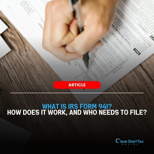 IRS Form 941 | Requirements and Deadlines For Employers