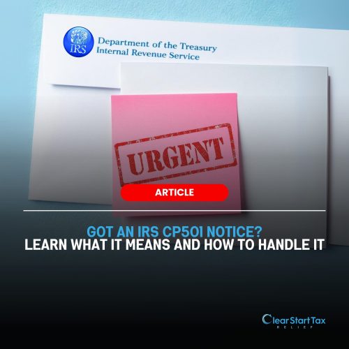 IRS CP501 Notice: What It Means & How to Respond Quickly